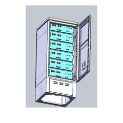 Pylontech US5000 Outdoor & Indoor Enclosure up to 6 Batteries - 29kWh ...